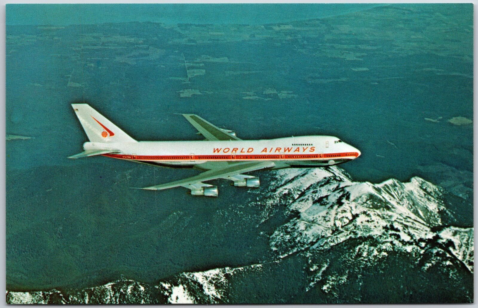 Airplane World Airways Boeing 747C Jetliners Passenger/Cargo Aircraft ...