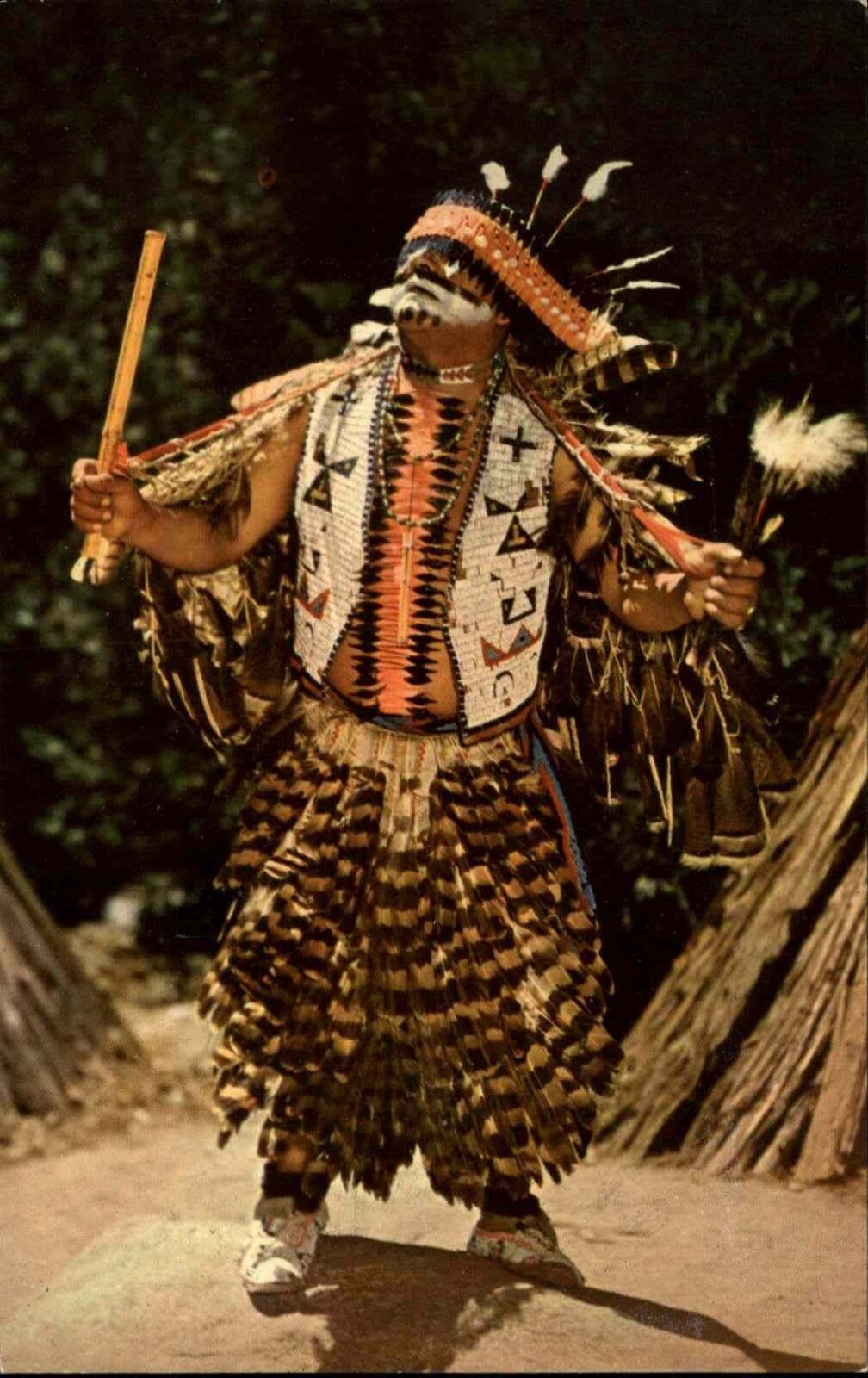 Yosemite American Indian Chief Lemee Indigenous Costume Vintage ...