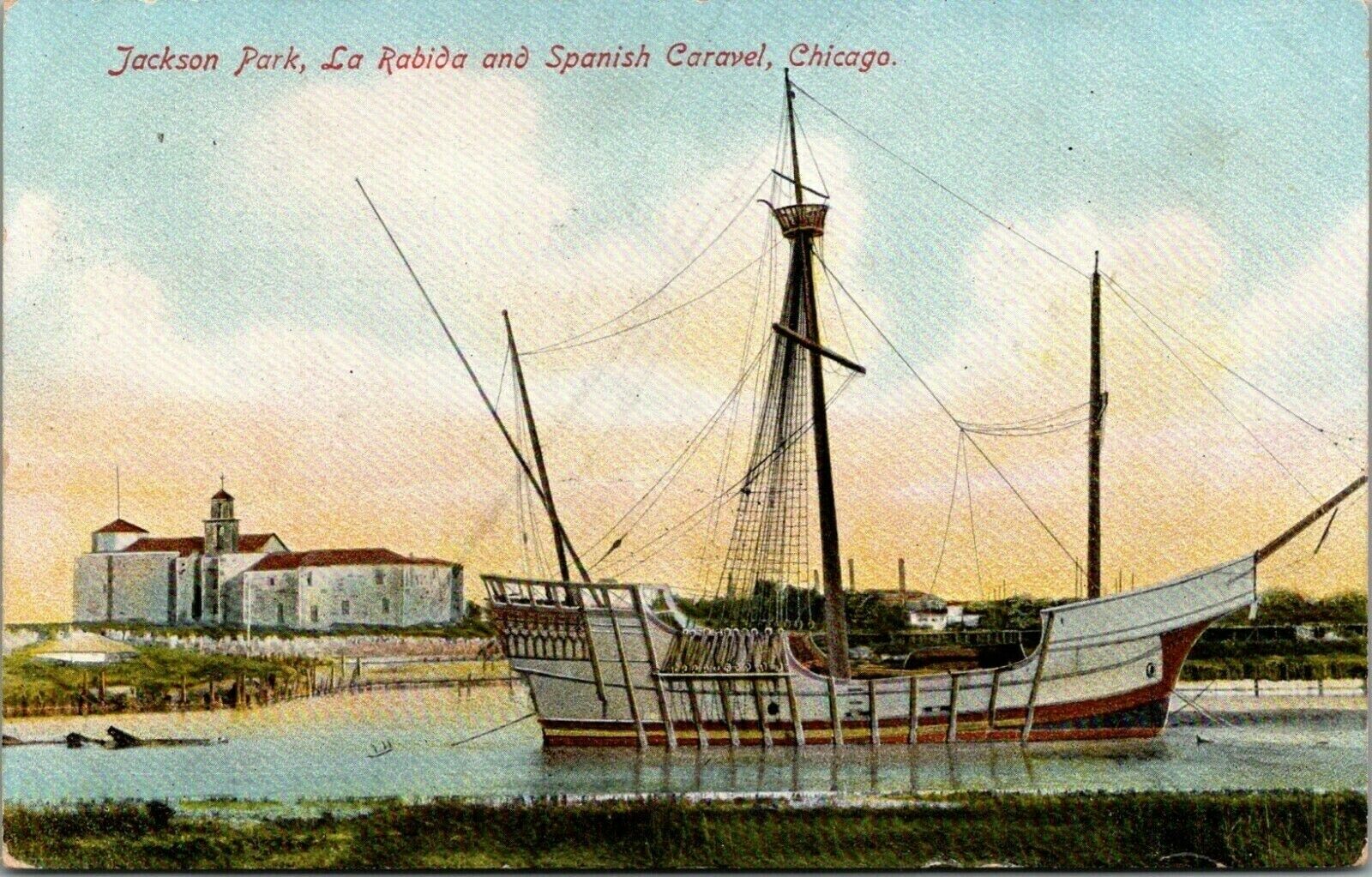 Chicago IL~Jackson Park~La Rabida & Spanish Caravel~Sailing Ship ...