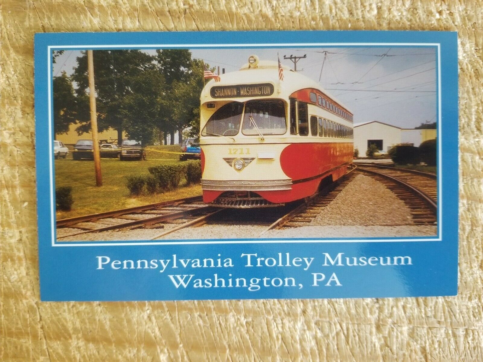 Pittsburgh Railways CO 1711 Built in 1949.VTG Trolley Postcard*P37 ...