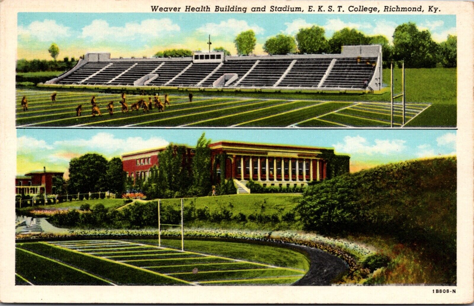 PC Weaver Health Building and Football Stadium EKST College in Richmond ...