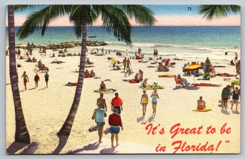 Vintage Florida Postcard - It's Great to be in Florida | United States ...