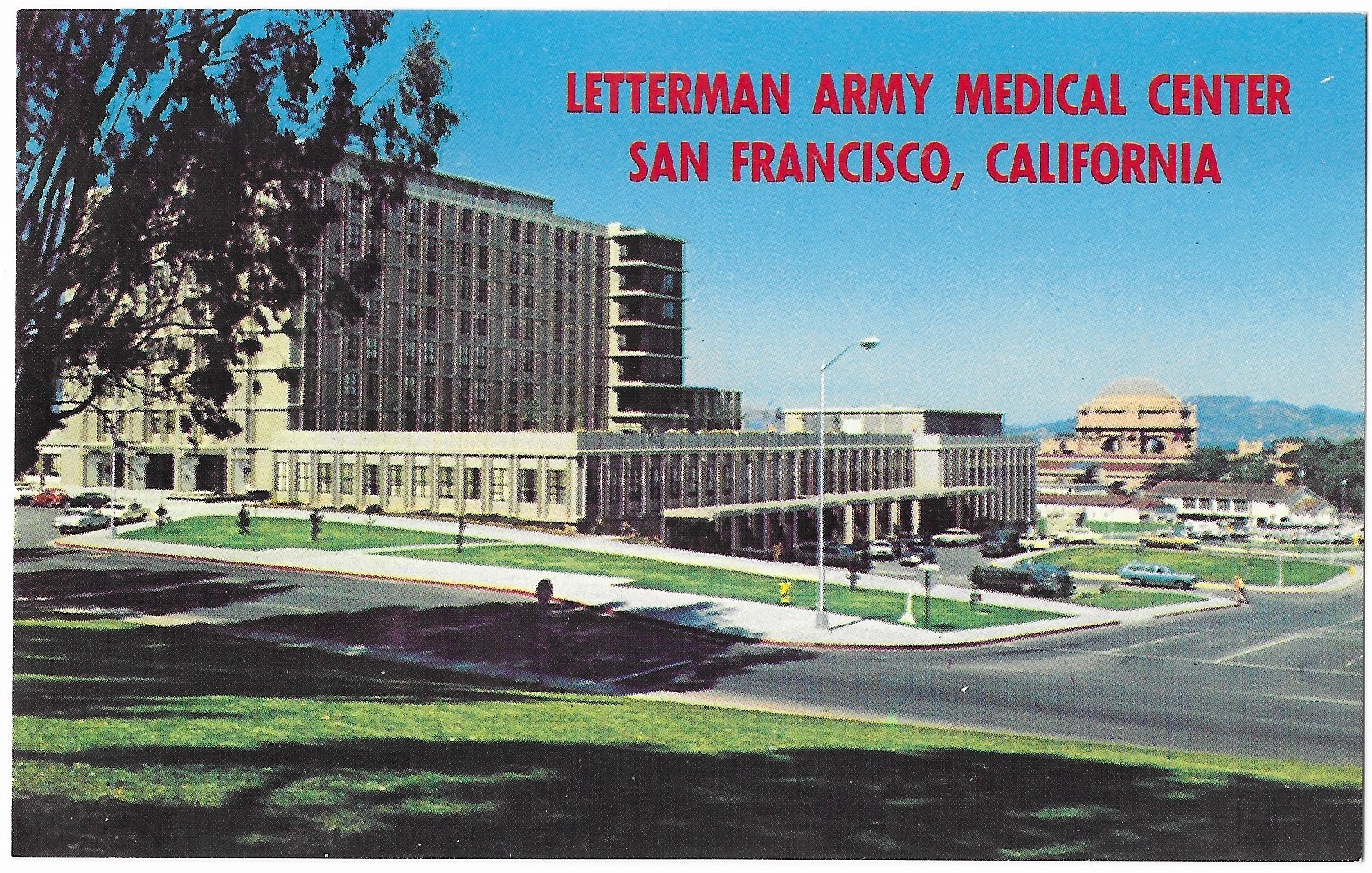 Letterman Army Medical Center 550 Beds San Francisco California ...