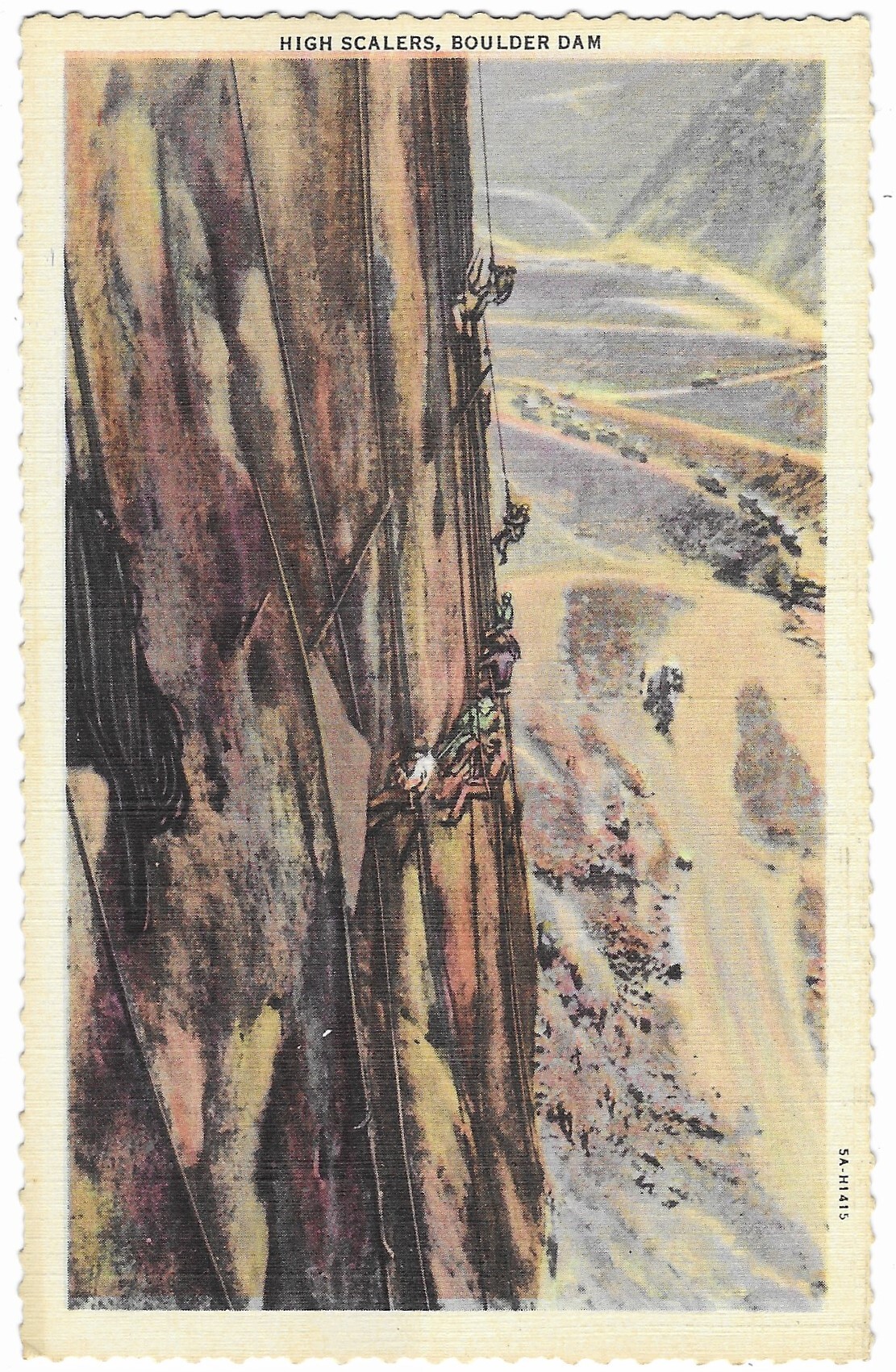 High Scaler Workmen on Boulder/Hoover Dam Construction | United States ...