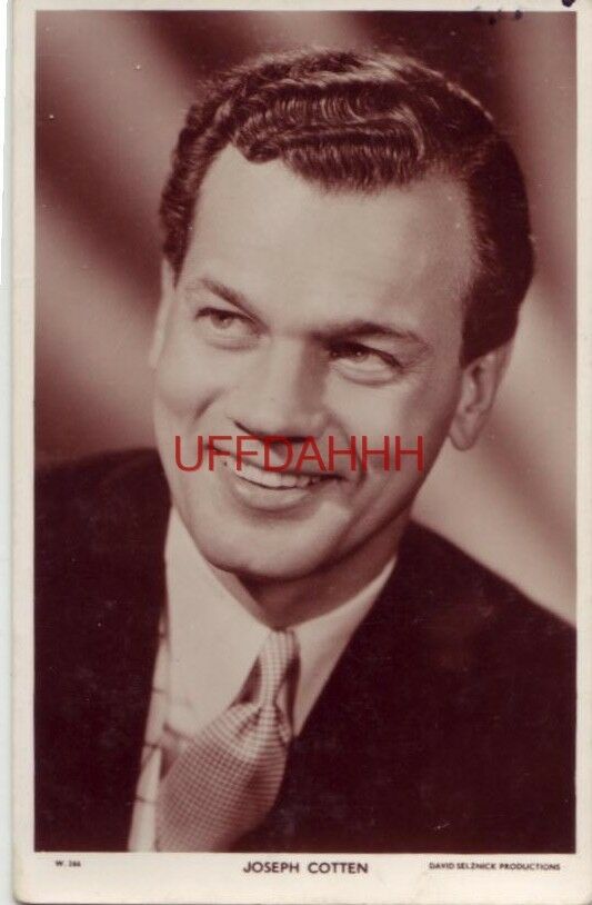 AMERICAN ACTOR JOSEPH COTTEN Picturegoer Series 128 David Selznick ...