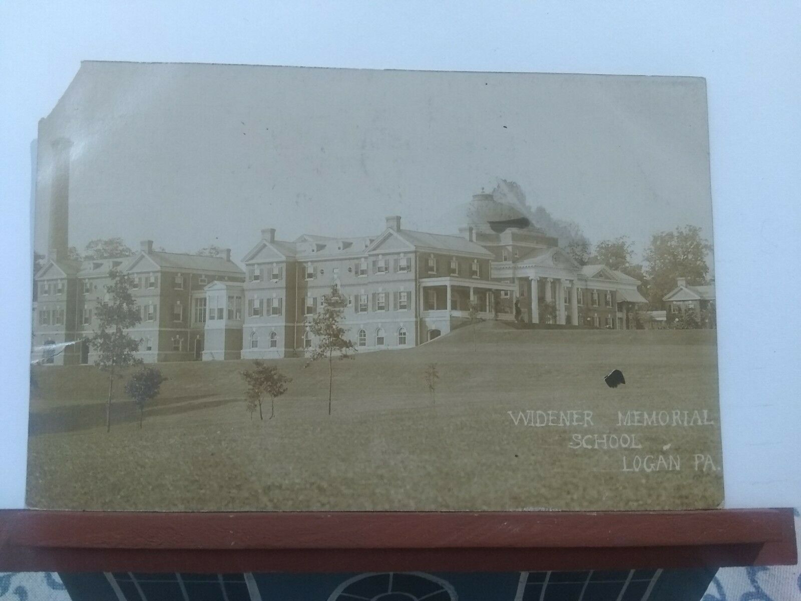 Vintage Postcard. Widener Memorial School Logan, Pennsylvania posted ...