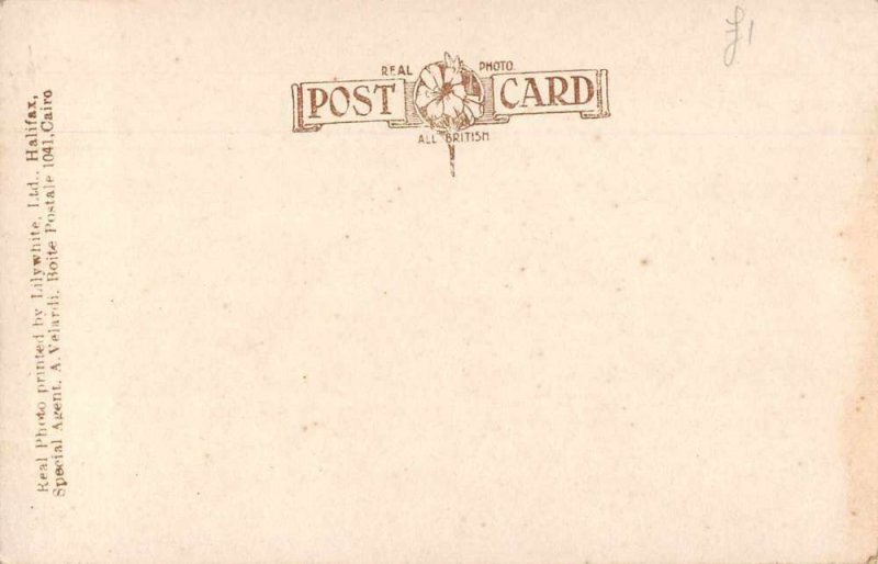Cairo Egypt Pont Limun Station Real Photo Vintage Postcard JH230947 ...