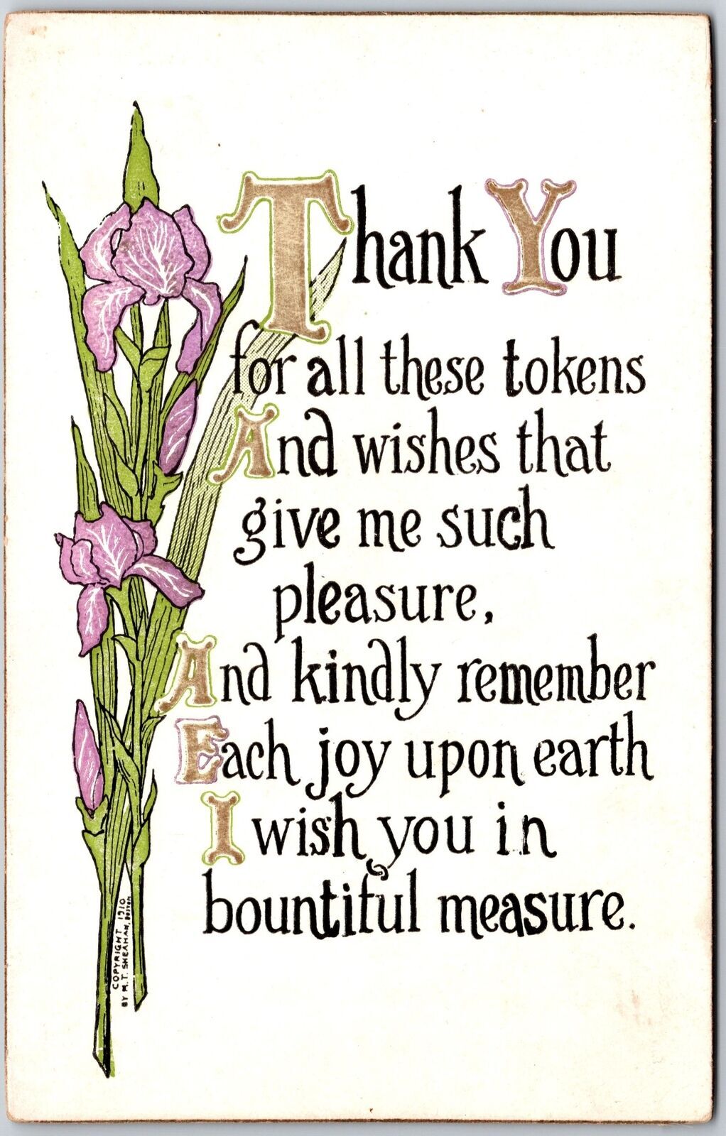 Greetings Flower Inspiring Message Wishes Card Posted Postcard | Other ...