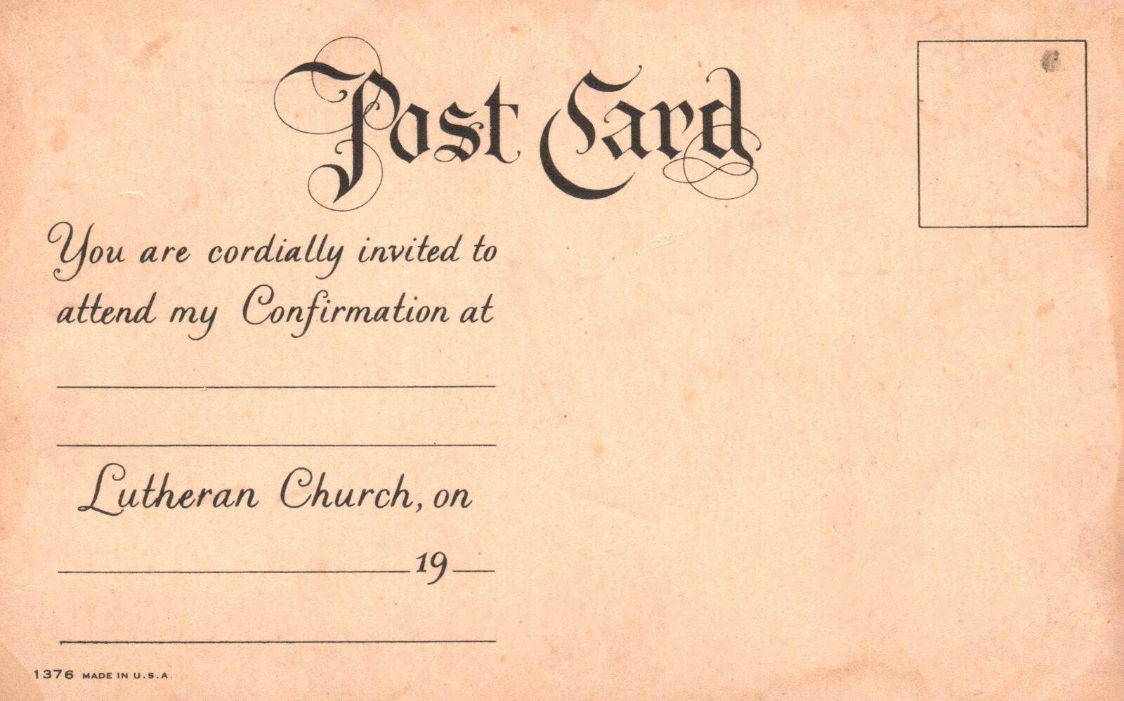 Vintage Postcard Prayer Religious Phrase Love Of God In Our Hearts ...