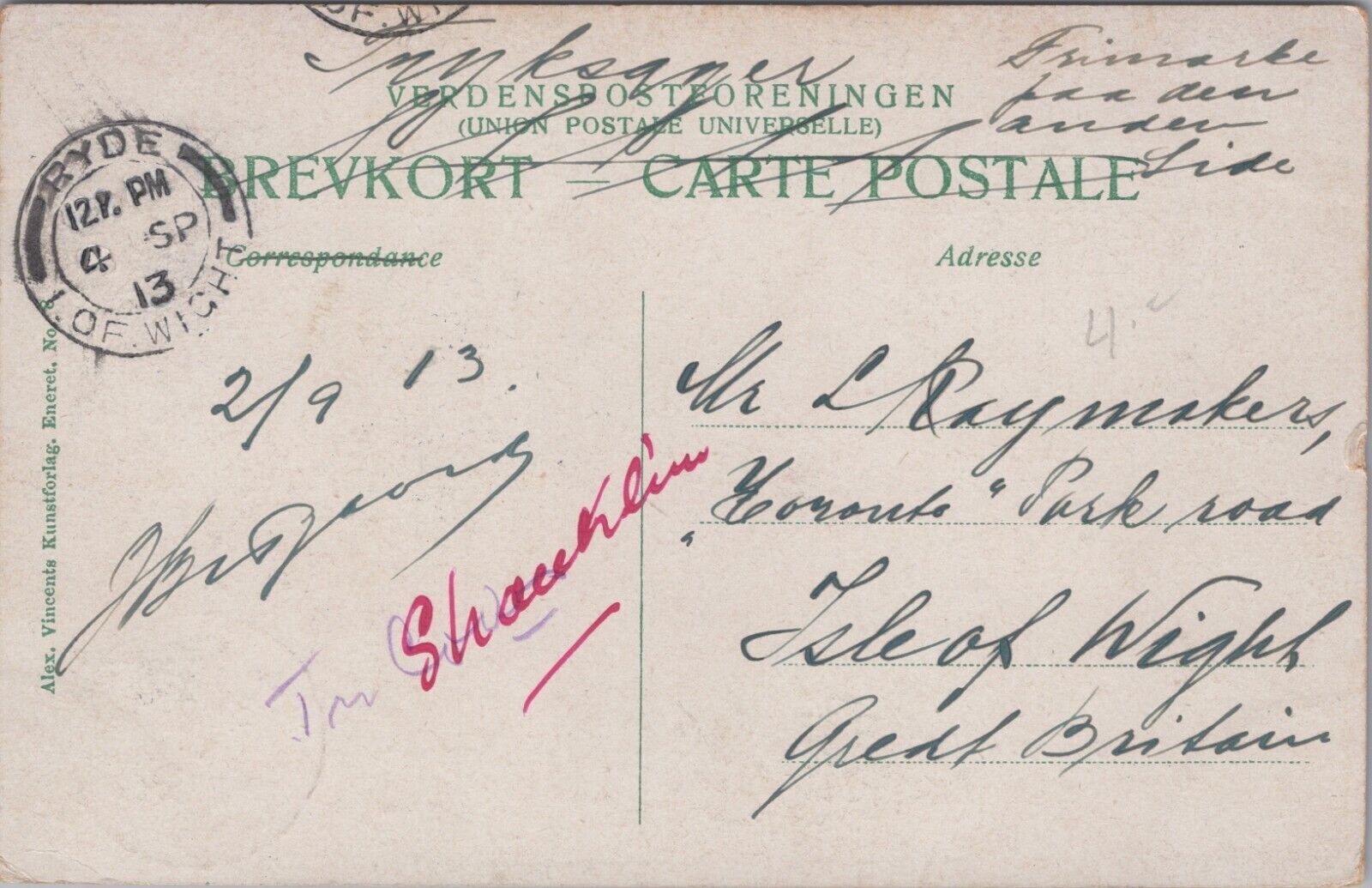 Denmark København Kongens Nytorv Copenhagen Vintage Postcard 09.12 ...