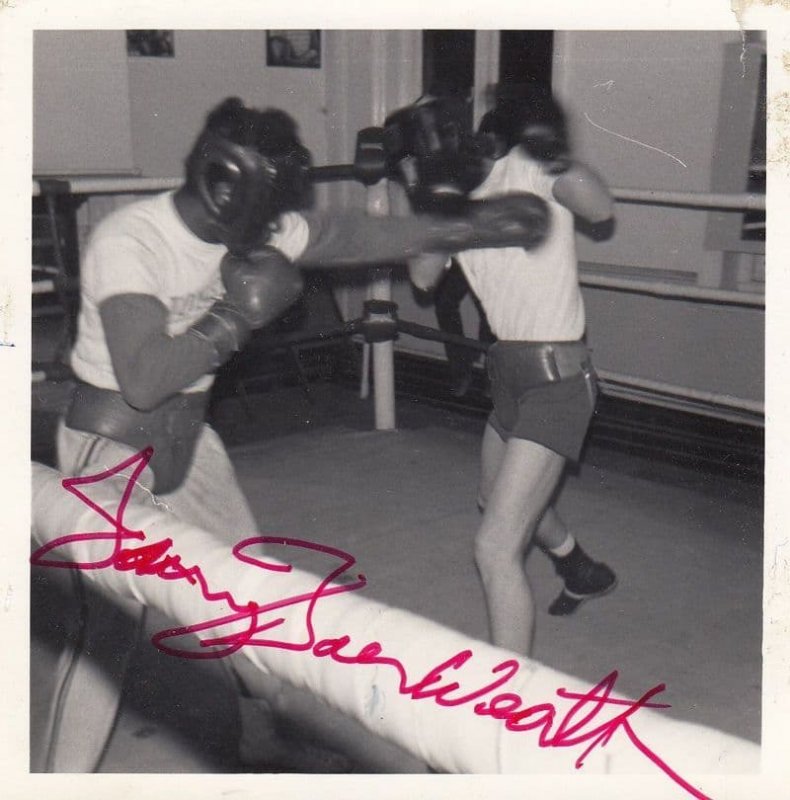 Jimmy Fairweather with Albert Hillman Boxer Vintage Rare Hand Signed ...