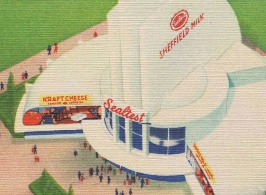 1939 Official New York World's Fair Sealtest Kraft Cheese Sheffield ...