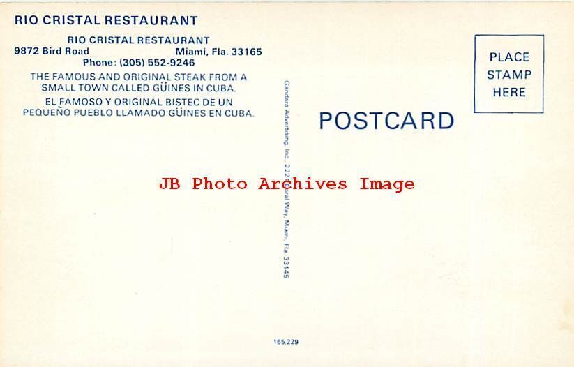 FL, Miami, Florida, Rio Cristal Restaurant, Interior View, Gandara No ...