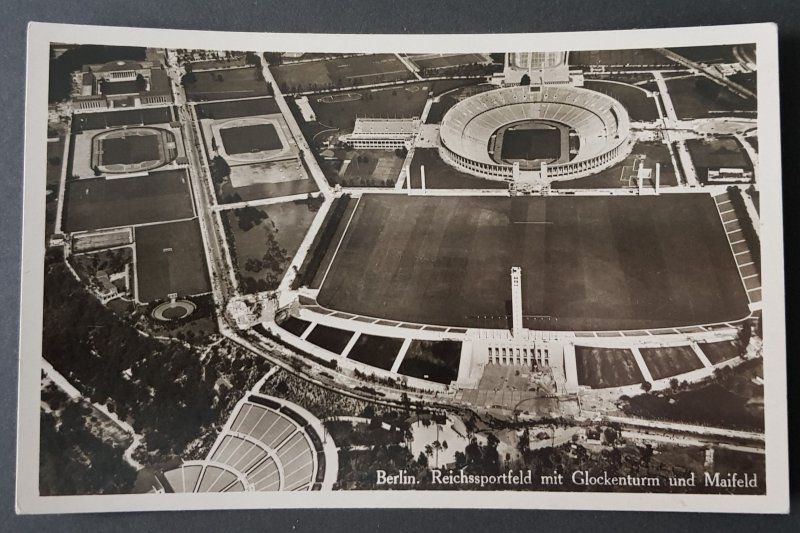 Germany Third 3rd Reich Original Card Berlin 1936 Summer Olympics ...