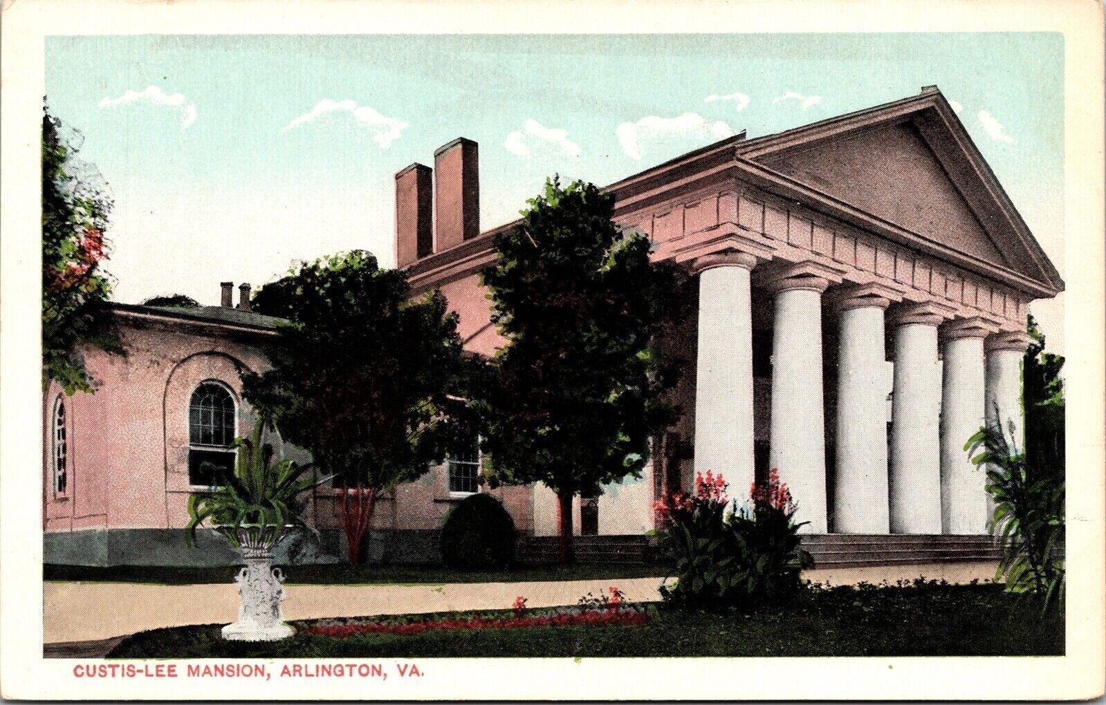Custis Lee Mansion Arlington Virginia George Washington Parke UNP VNG ...