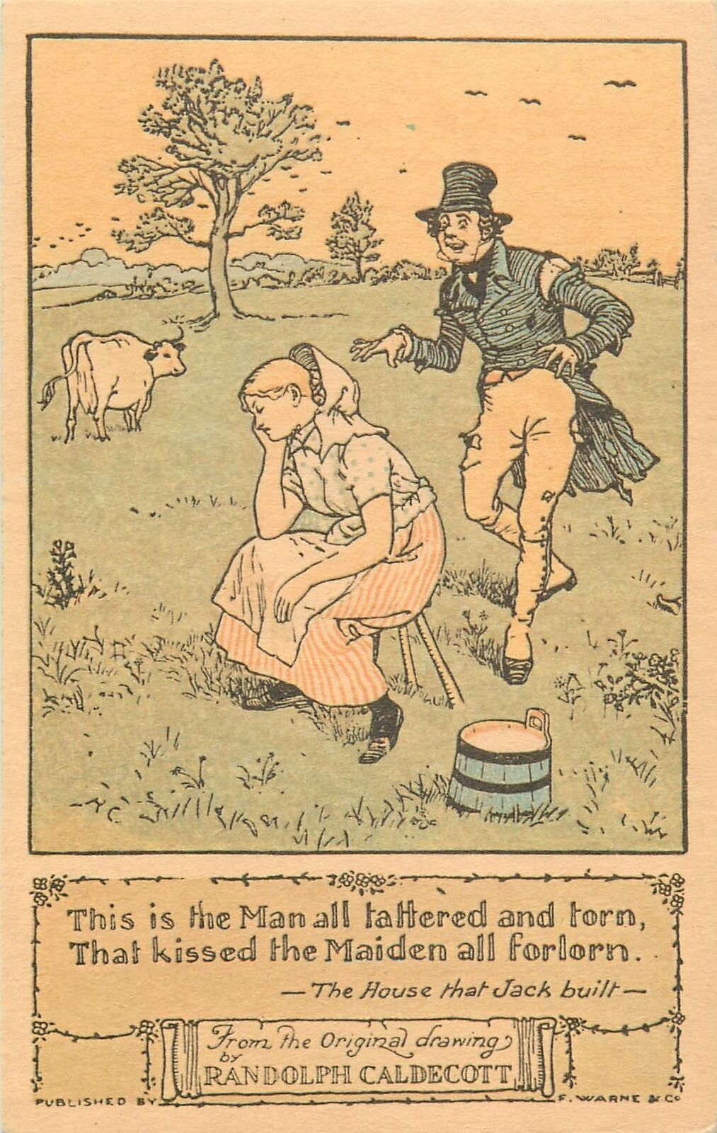 Frederick Warne Hunkydory 1974 from a Randolph Caldecott drawing Man ...