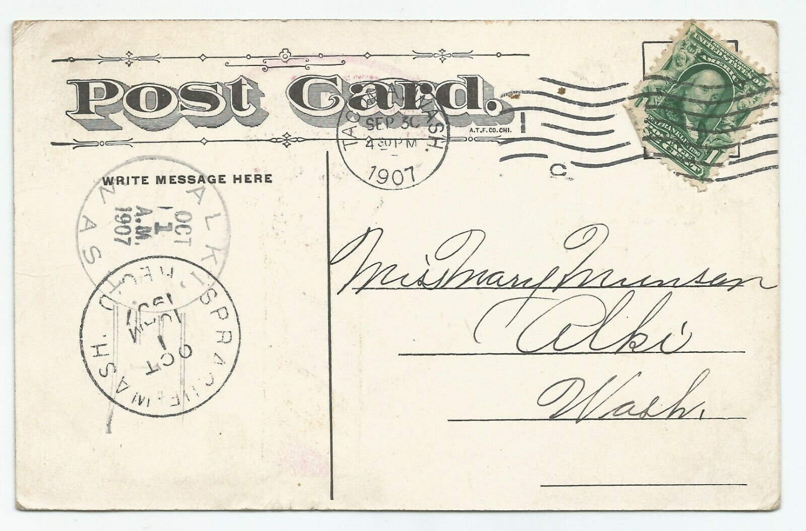 VTG "You Are The Candy" Victorian Women's Head On Candy Stick Postcard ...