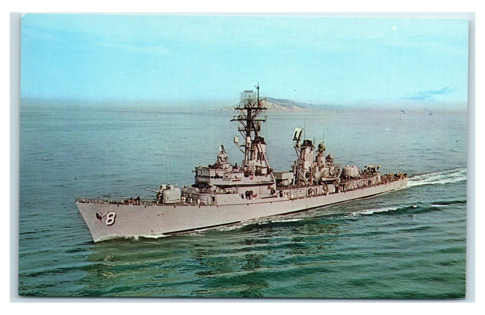 Postcard USS Lynde McCormick (DDG-8) Guided Missile Destroyer T77 ...