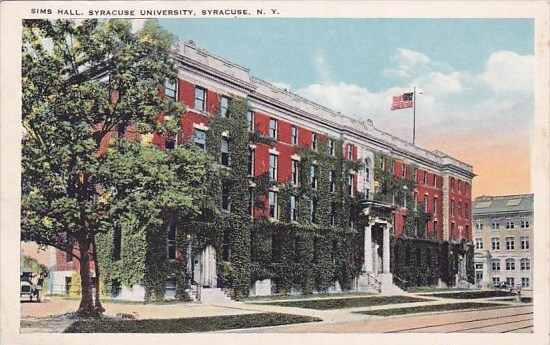 New York Syracuse Sims Hall Syracse University | United States - New ...