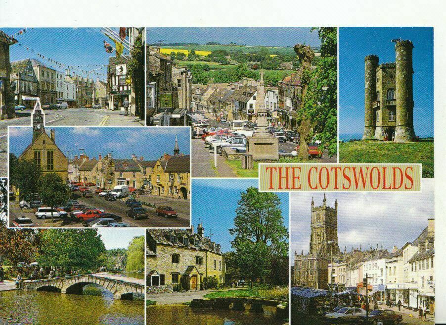 Gloucestershire Postcard - Views of The Cotswolds - Ref 11095A | Europe ...