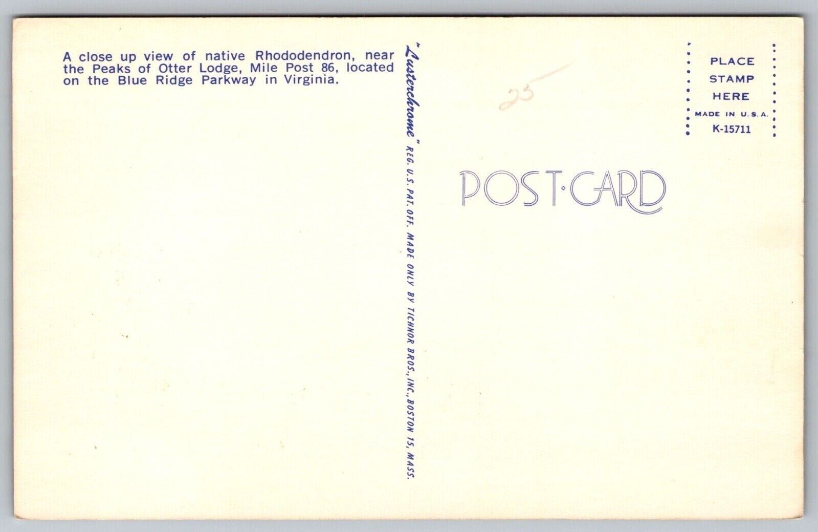 Native Rhododendron Peaks Otter Lodge Blue Ridge Parkway Virginia VA ...