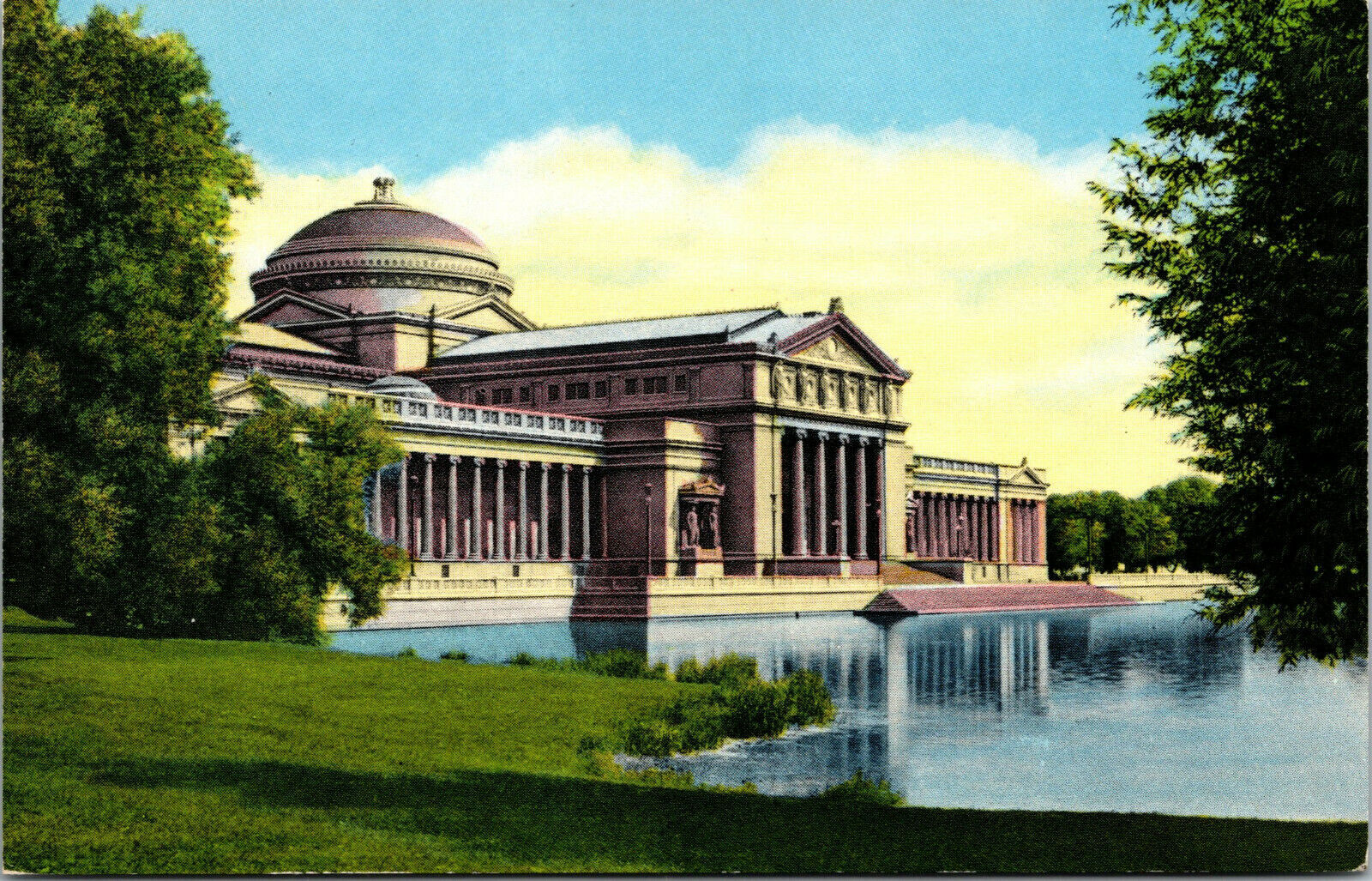 Vtg 1950s Museum of Science and Industry Jackson Park Chicago IL ...