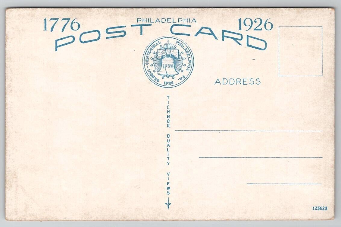 Philadelphia PA Sesqui-Centennial Draped Flags Pennsylvania Postcard ...