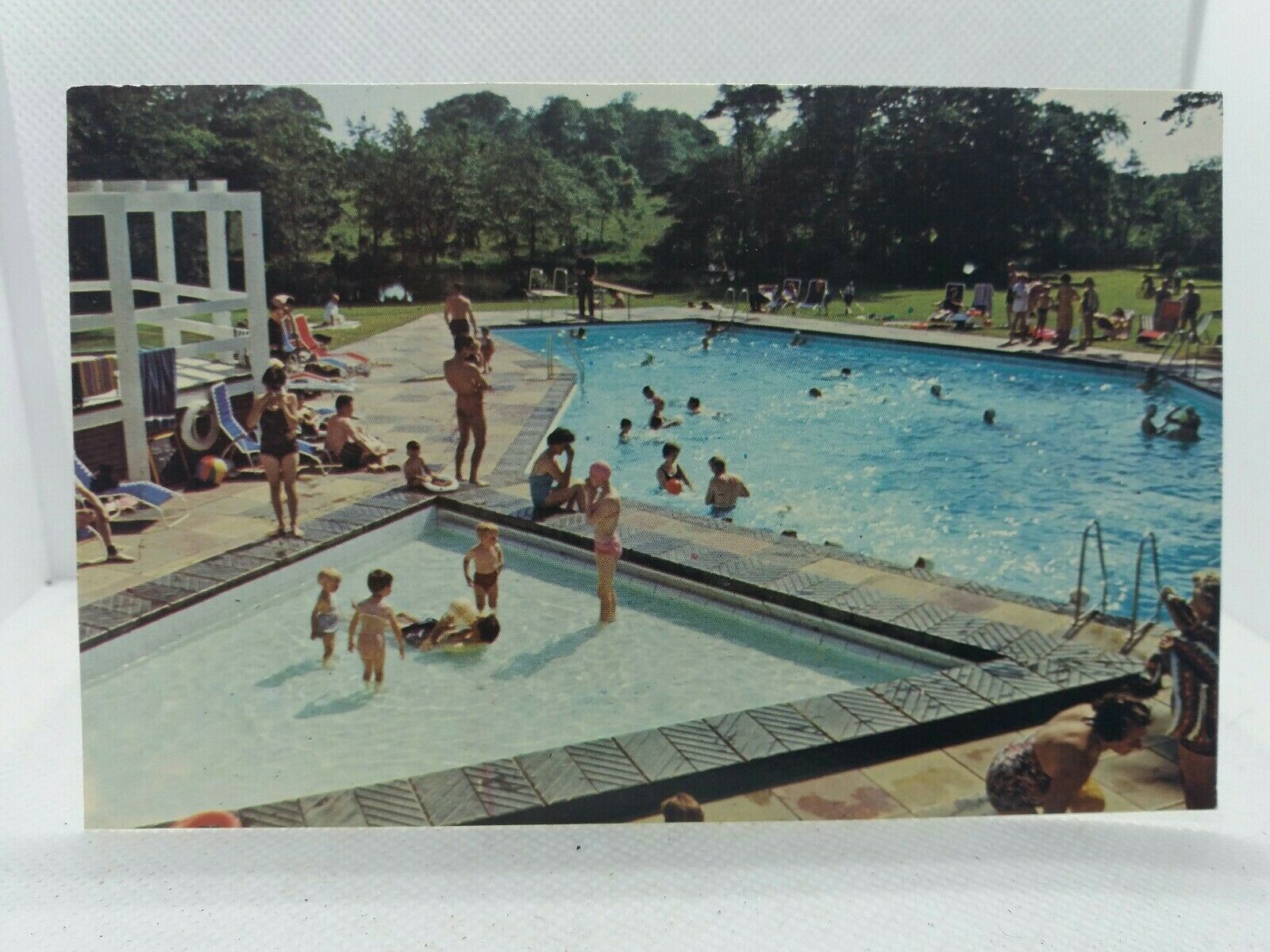 Vintage Postcard Gunton Hall Holiday Park Camp Lowestoft Terrace ...