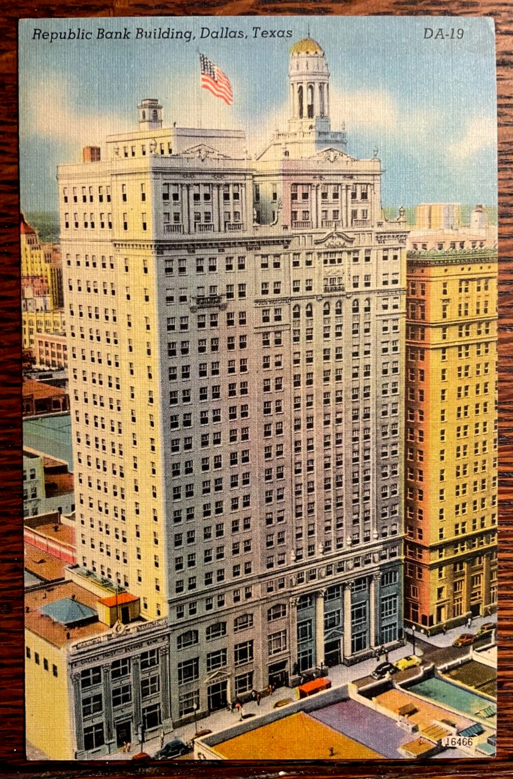 Vintage Postcard 1954 Republic Bank Building, Dallas, Texas (TX ...