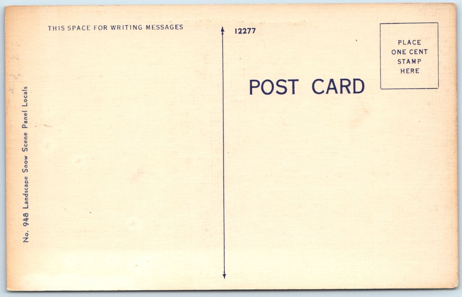 c1940s Marble Rock, IA Greetings From Landscape Snow Scene Panel Locals ...