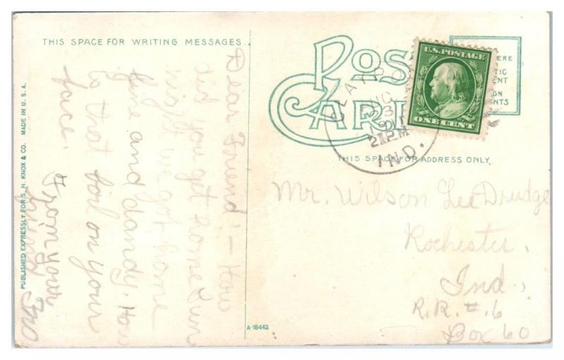 1911 St Peter & Paul Catholic School, Church & Parsonage, Huntington IN ...
