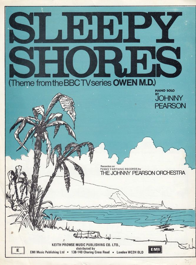 Sleepy Shores Theme From BBC TV Series Owen MD Sheet Music ...
