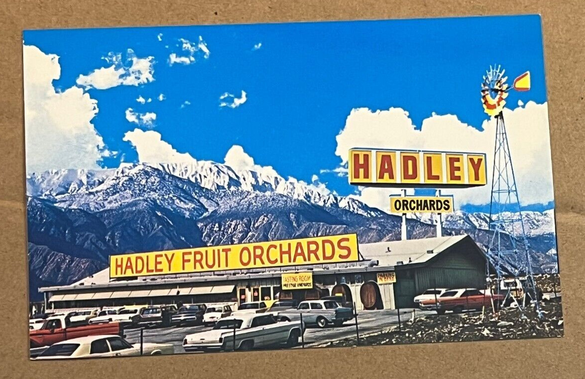 Vintage Unused Postcard - Hadley Fruit Orchards, Cabazon, California ...