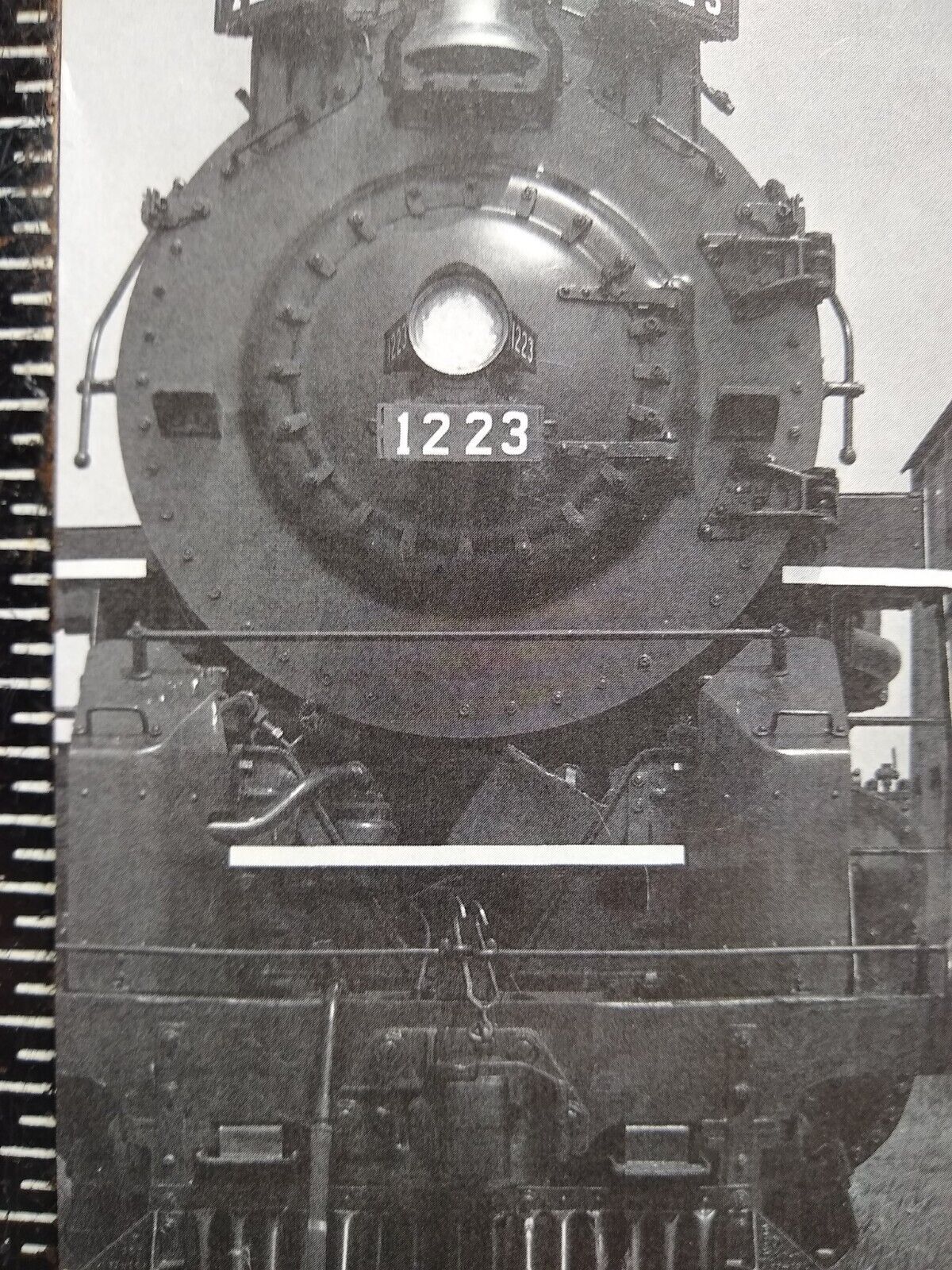 Postcard Steam Locomotive Train #1223, Front Close-up View | Other ...