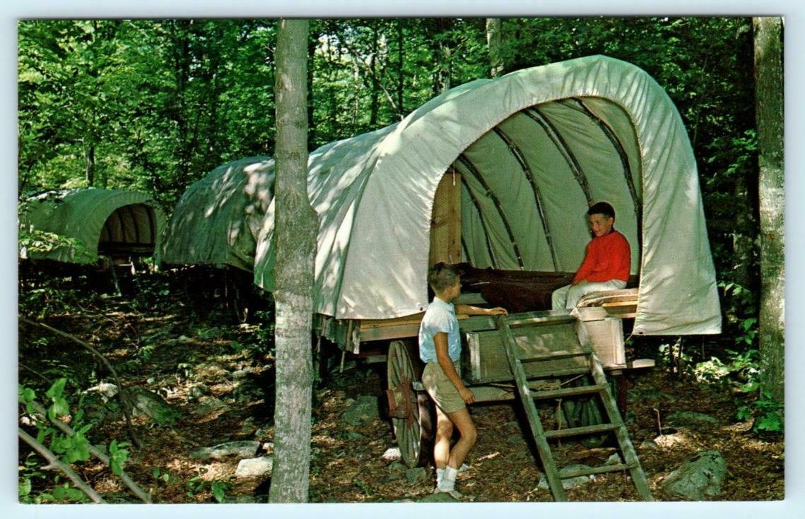 BRANCHVILLE, NJ ~ Stokes State Forest CAMP WAPALANNE Frontier Town 1967 ...
