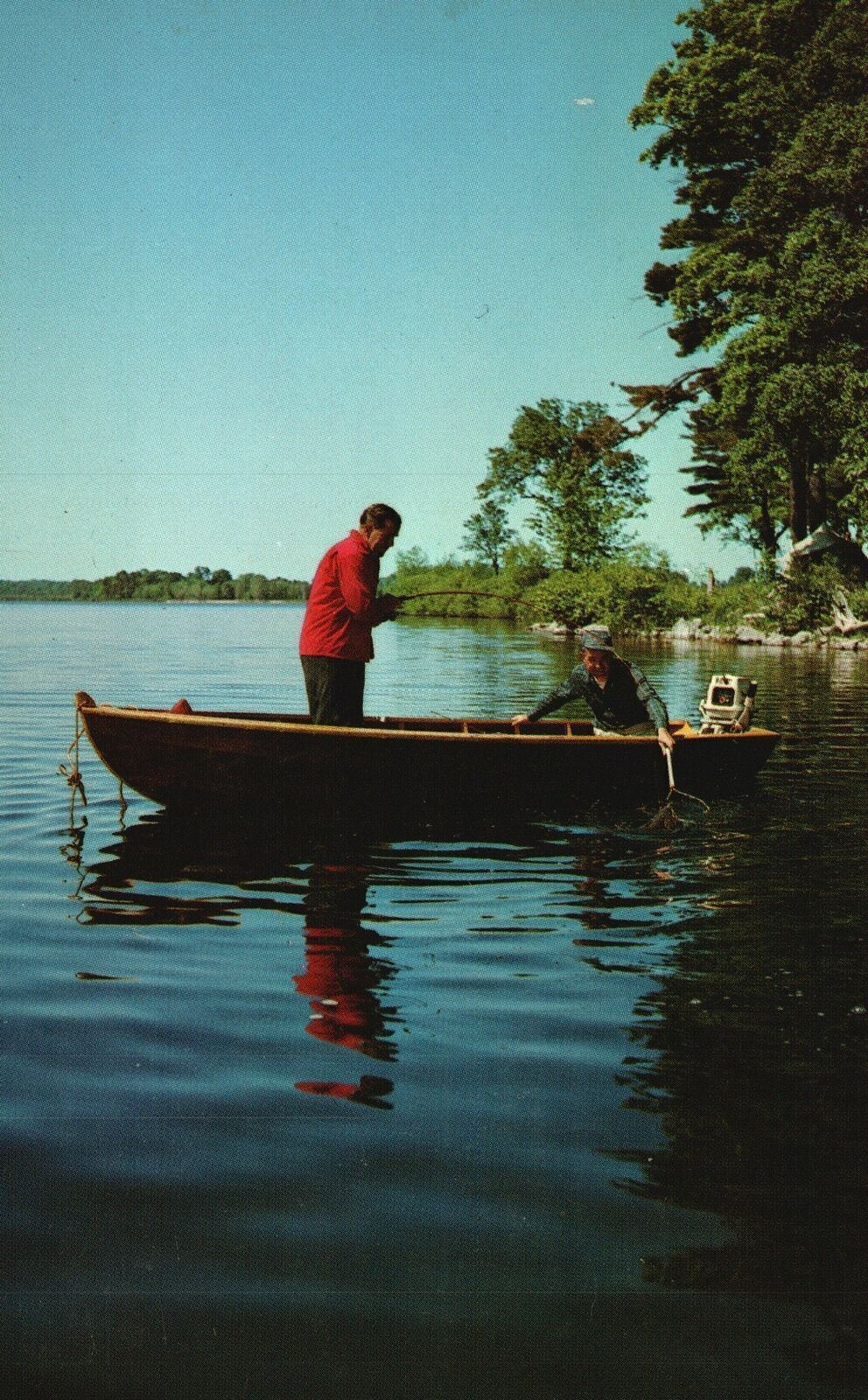 Vintage Postcard 1975 Fishing Boat Can't Let This One Get Away Collins ...
