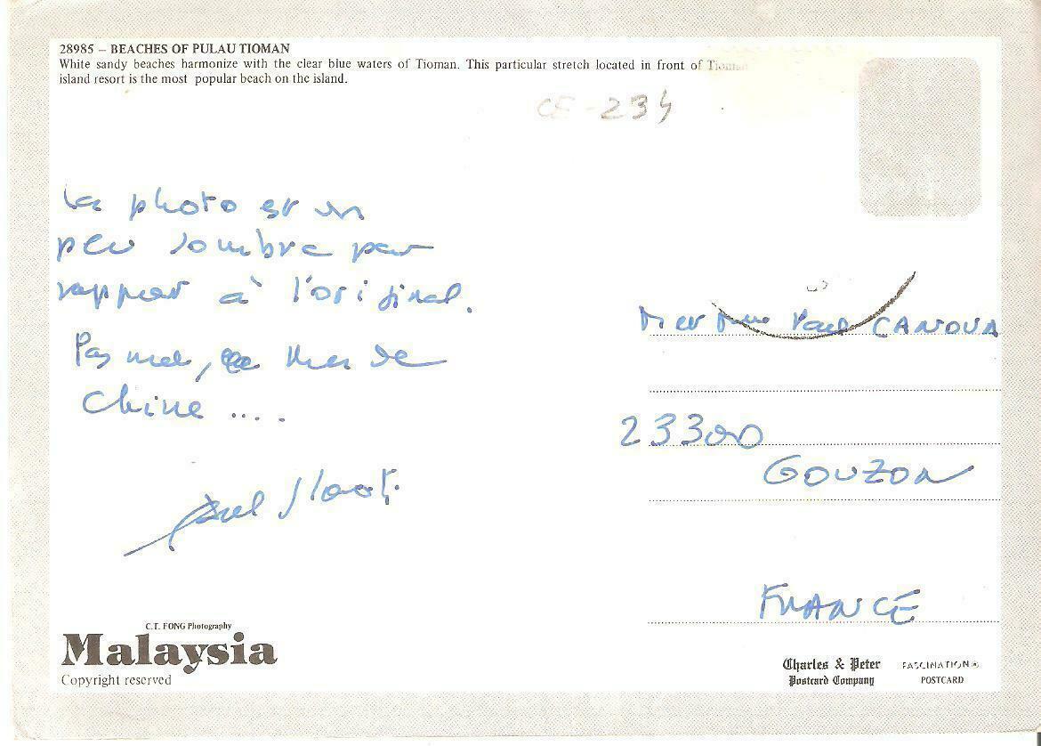 CE0234 malaysia beaches of pulau tioman island palmtree women in ...