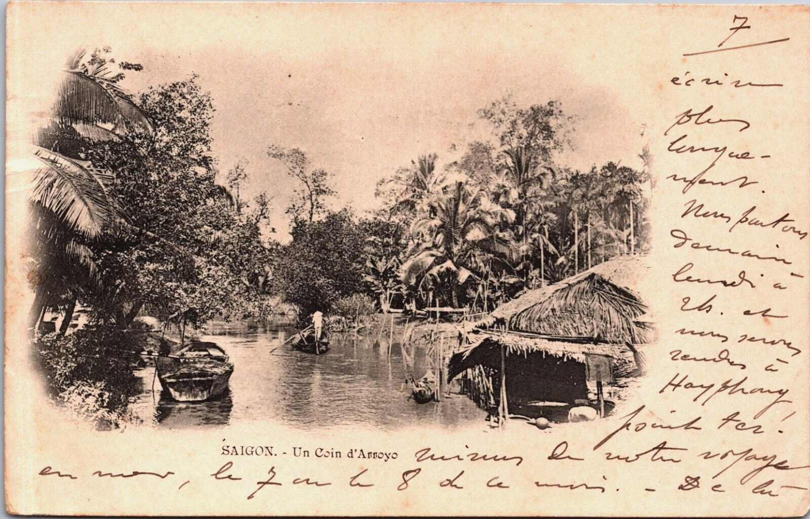 Vietnam Cochinchina Ho Chi Minh City Saigon Un Coin d'Annoyo C062 ...