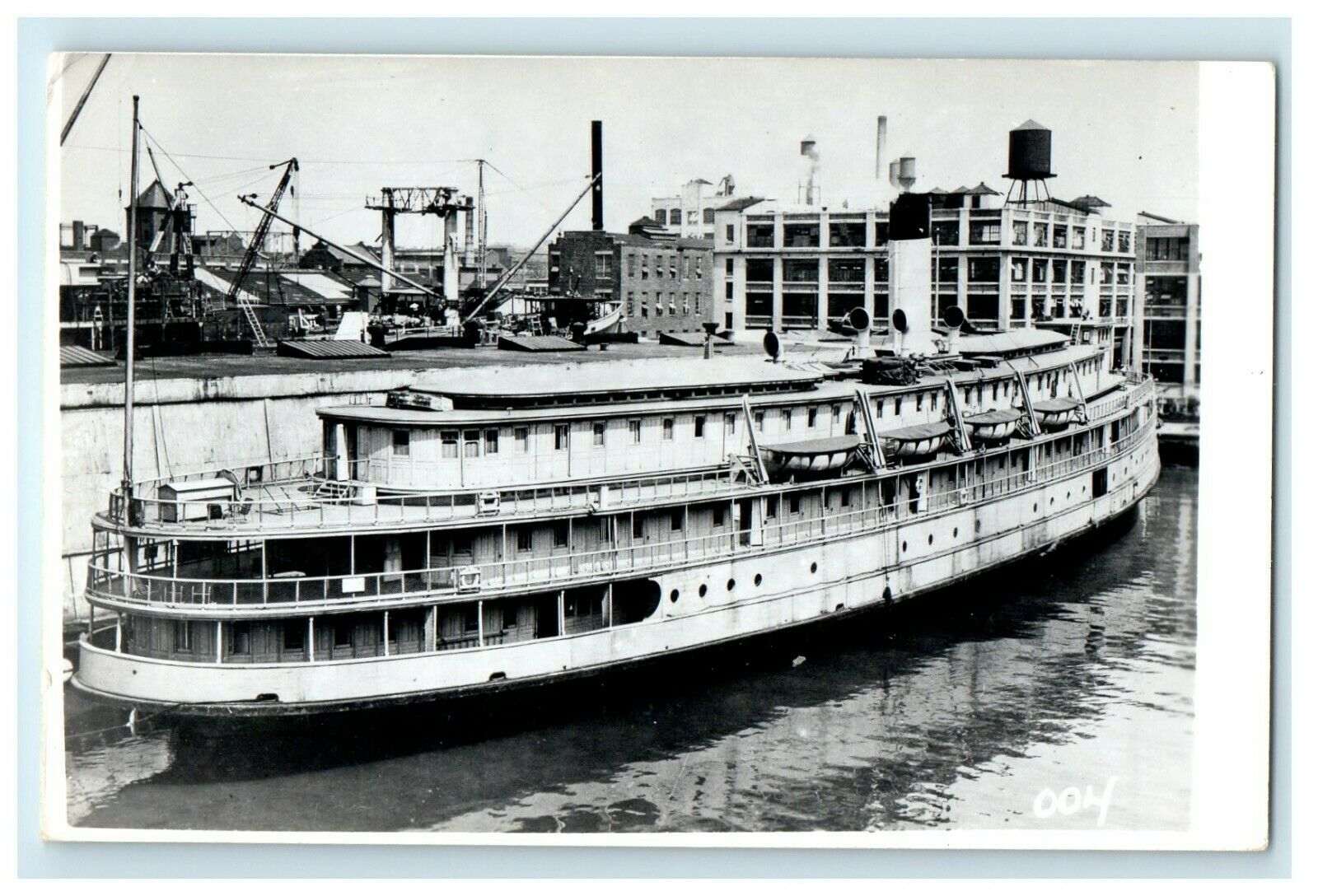 1899 S.S Meteor Steamer Ship U.S Army Port Embarkation NY RPPC Photo ...