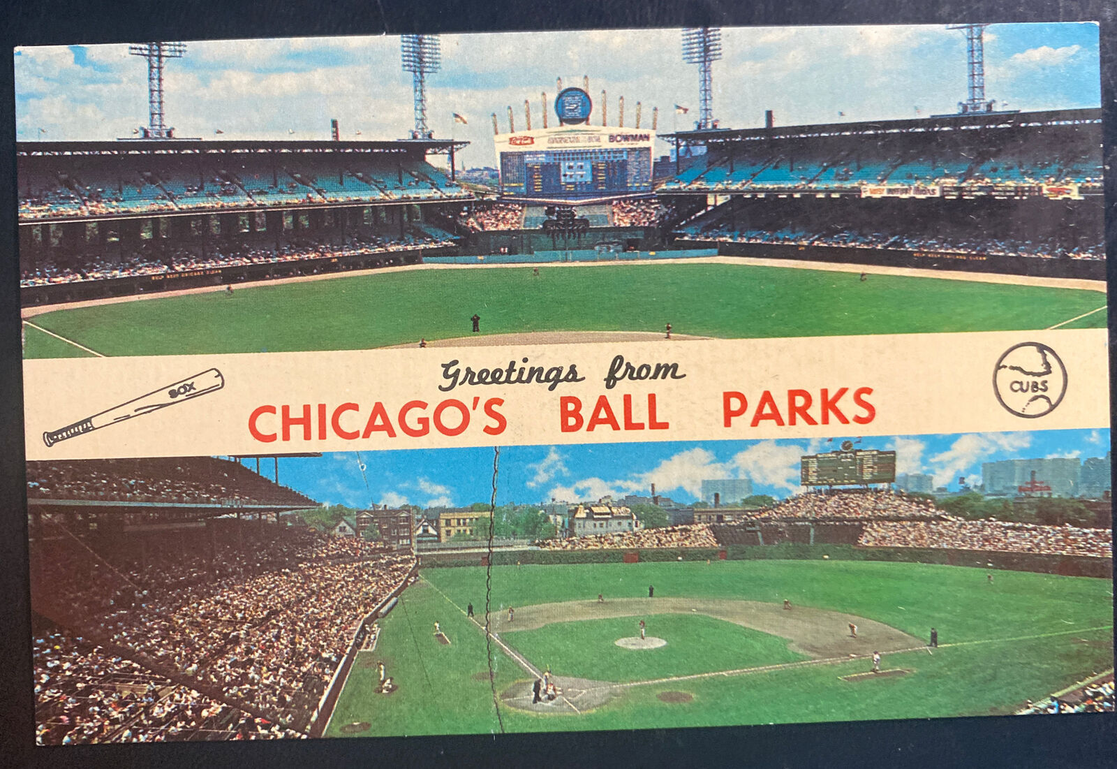 Mint USA Color Picture Postcard Greetings Chicago’s Balls Park | United ...