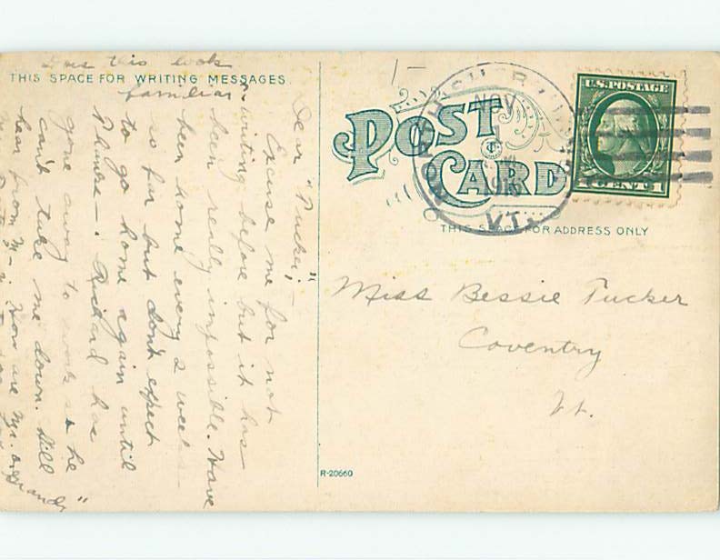 Divided-Back POSTCARD FROM Barton Vermont VT HM7100 | United States ...