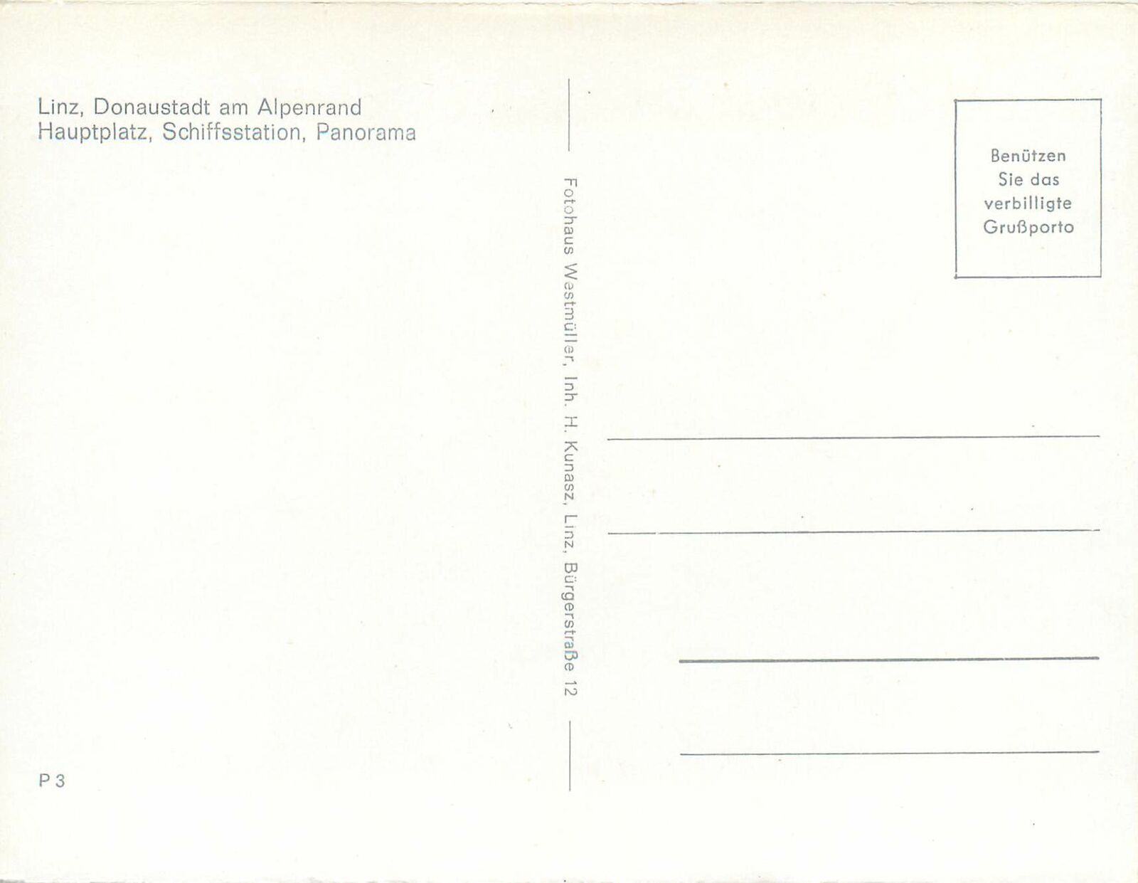 Postcard Austria Linz multi view tram bridge ship church | Europe ...