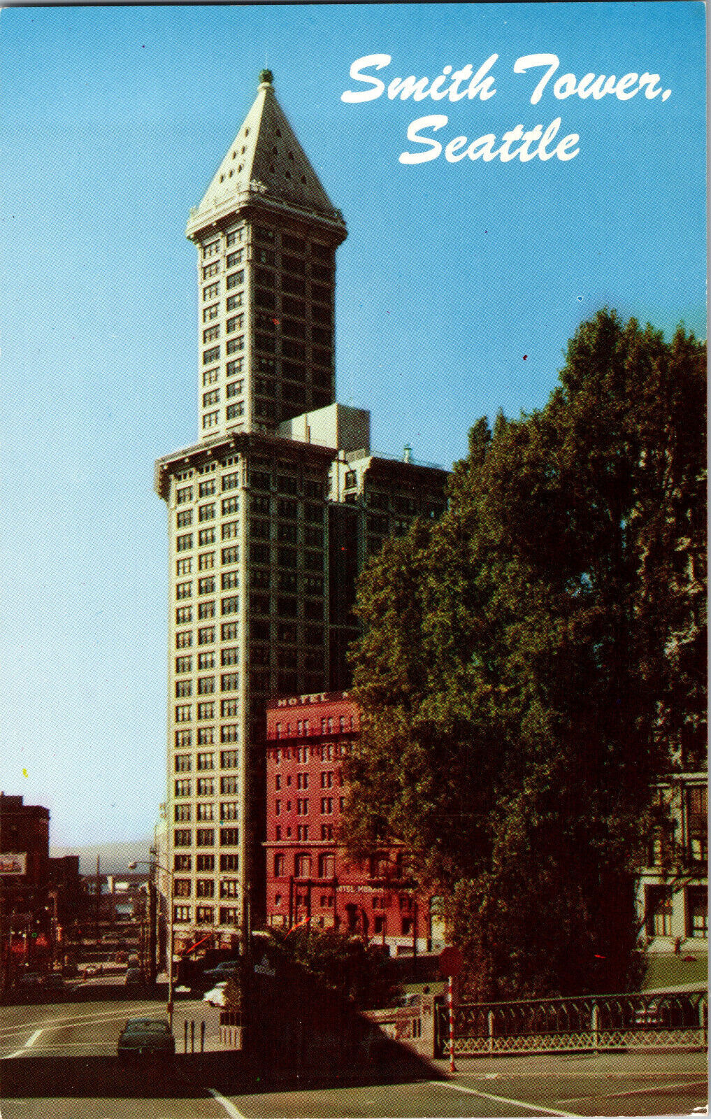 Smith Tower Seattle Vintage Postcard Circa 1950s Chinese Room ...