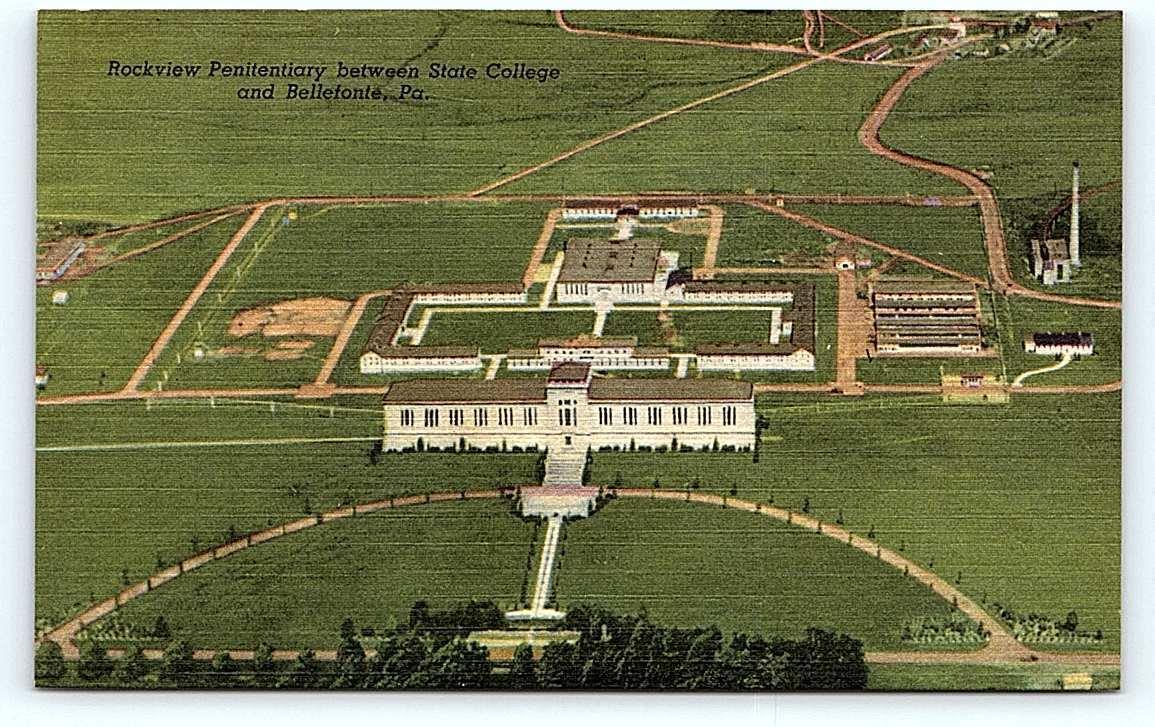 BELLEFONTE, PA Pennsylvania ~ ROCKVIEW PENITENTIARY Prison Farm c1950s ...