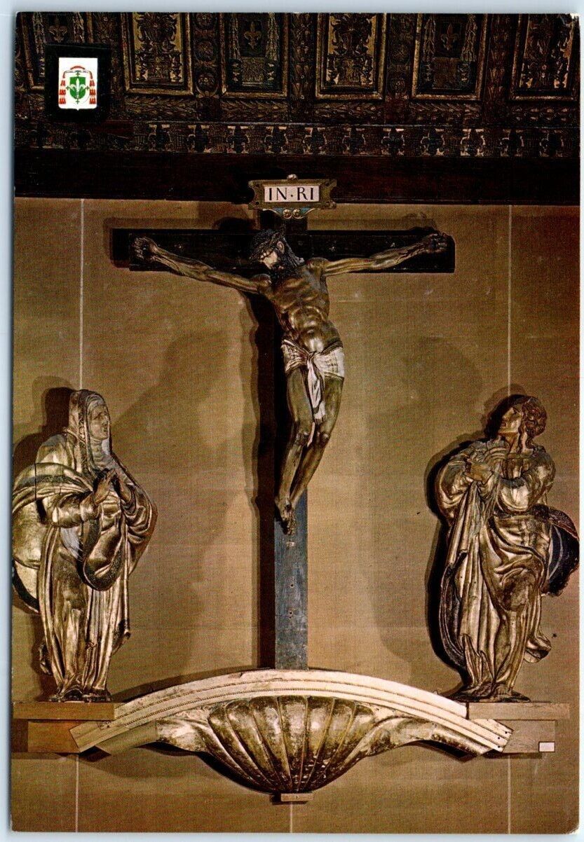 Calvary, altarpiece of San Benito el Real, Nat'l Museum of Sculpture ...