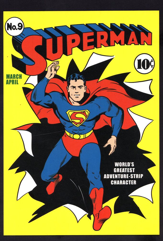 Superman WW2 War DC Comic Book Issue 9 Postcard | Topics - Cartoons ...