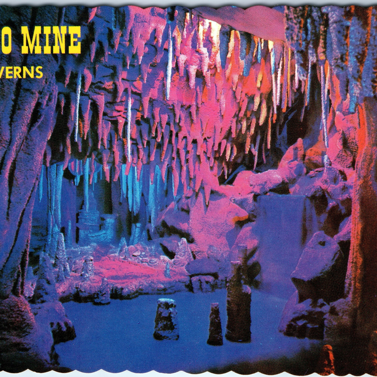 c1970s Buena Park, CA Calico Mine Cave Cavern Knotts Berry Farm Falls ...