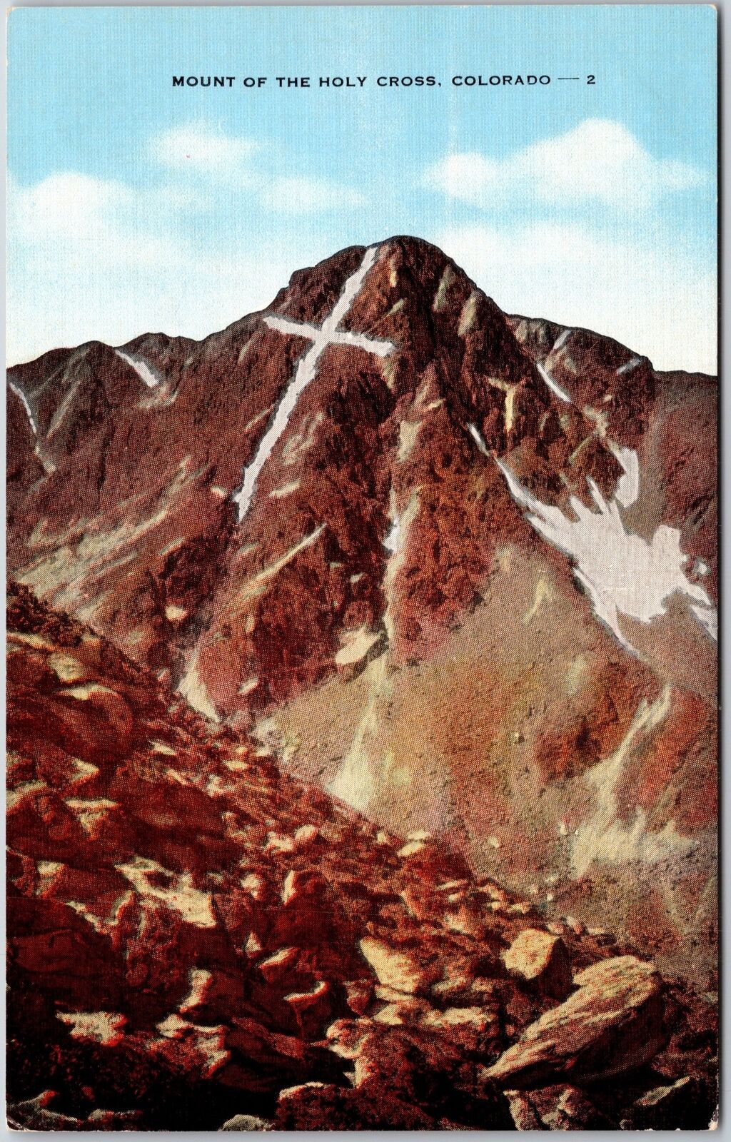 Mount Of The Holy Cross Colorado Snow White Cross Canyon Rock Formation ...