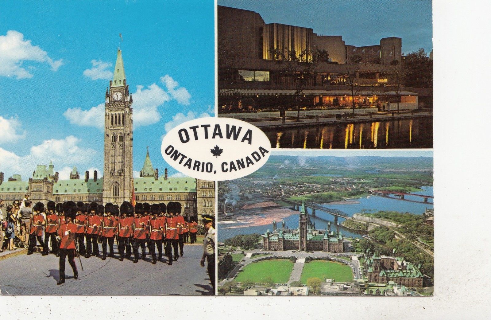 BF28399 ottawa canada capital city front/back image | Canada - Ontario ...