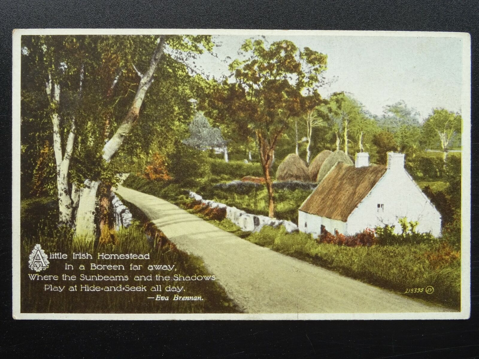 Ireland Irish A LITTLE IRISH HOMESTEAD Eva Brennan c1930s Postcard by ...